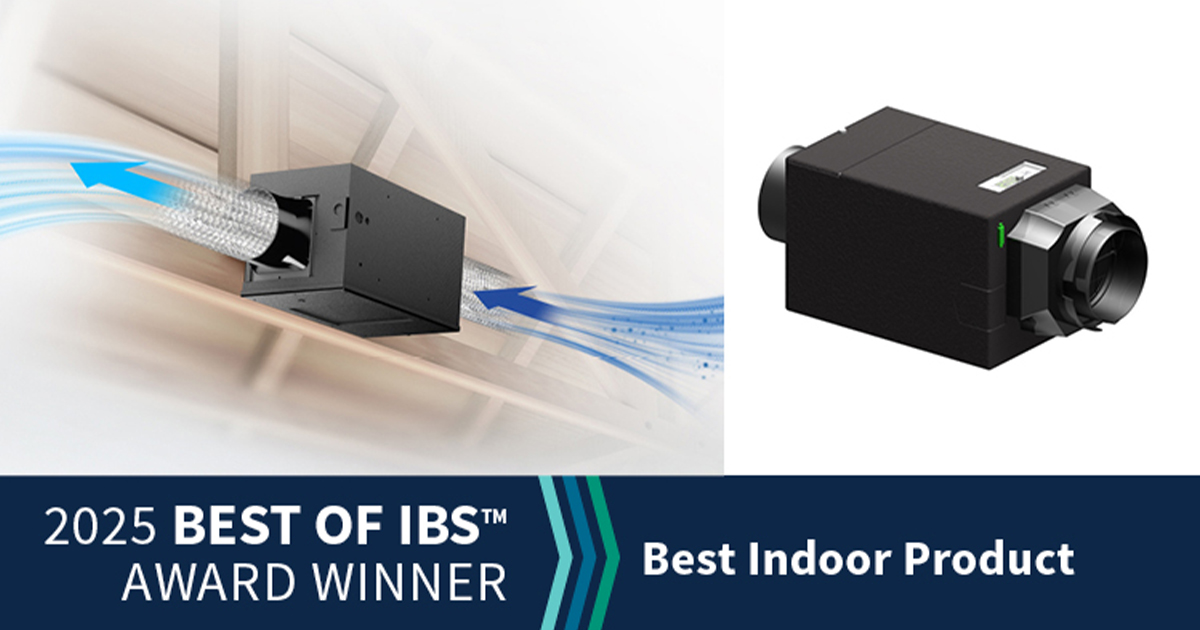 FRS200HT w/ 30-200 CFM Smart Sensing Supply Fan Humidity & Temperature ...